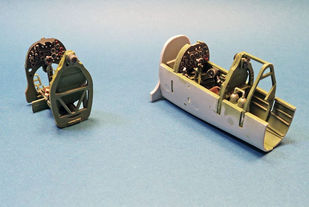 Comparing 1/48 Spitfire Mk. Vb Kits: Airfix versus Tamiya- The Cockpit ...